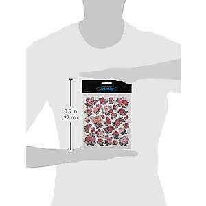 Tattoo King SK129MC-4911 Multicolored Sticker, Classic Roses