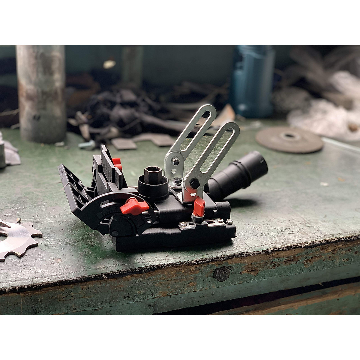 Dastool Biscuit Plate Joiner kit Accessories with 1x4" Blade,Adjustable Angle