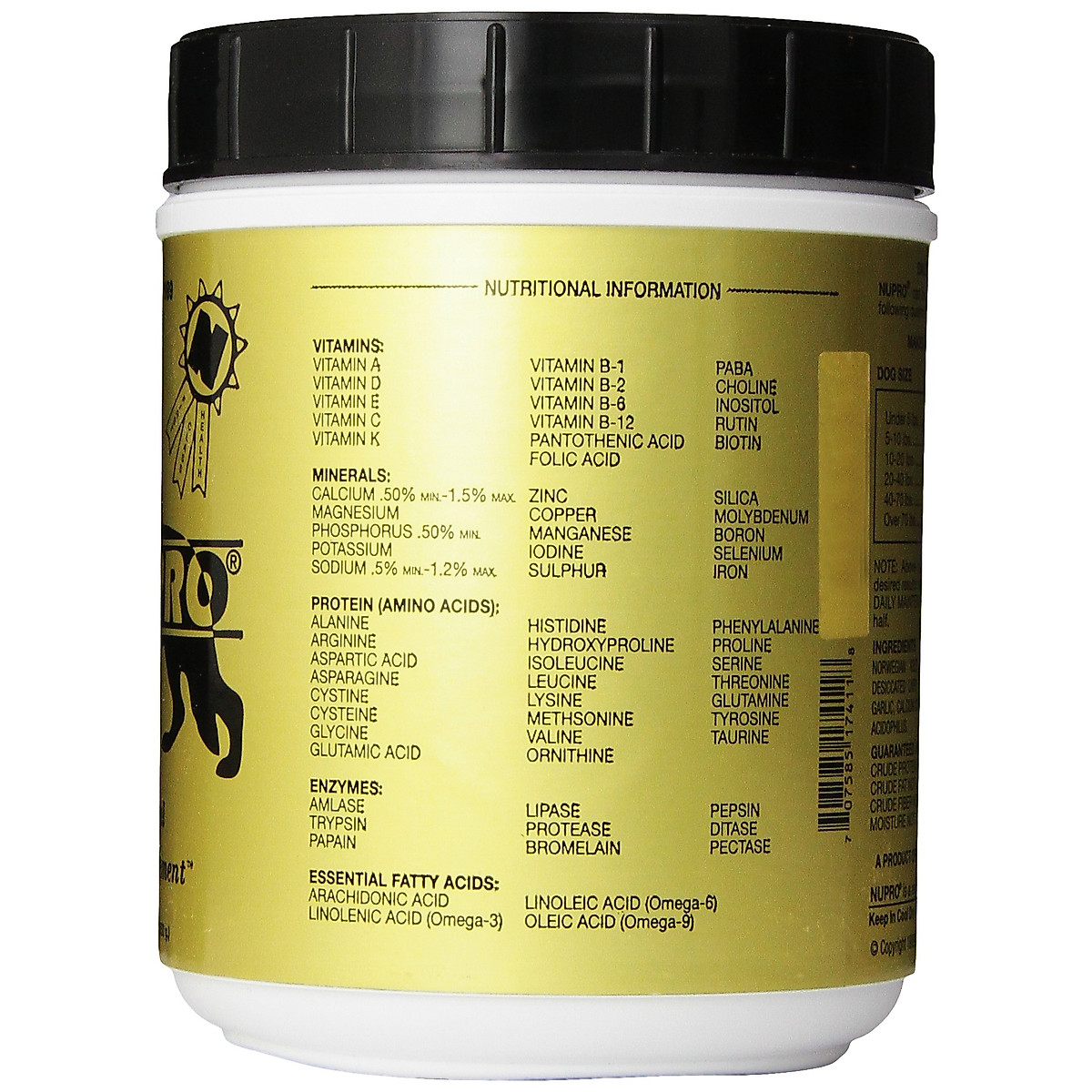 Nupro All Natural Dog Supplement (30 oz)