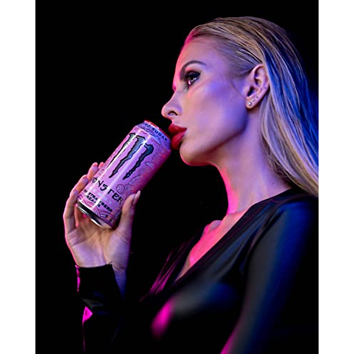 Monster Energy Ultra Strawberry Dreams, Sugar Free Energy Drink, 16 Ounce (Pack of 15)