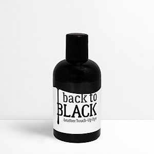 Back to Black Leather Touch Up Dye - 4oz