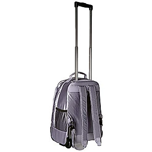Kipling Luggage Sanaa Wheeled Backpack, Frosted Lilac Metallic, One Size