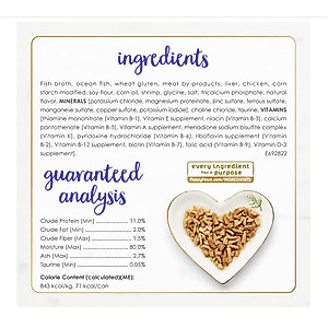 Fancy Feast Grilled Seafood Feast in Gravy Canned Cat Food, 3-oz, case of 12 cans