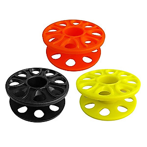 Generic 3Pcs Scuba Diving Finger Dive Reel Snorkeling Spool for under 31m