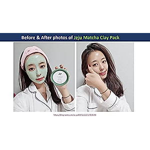 Dr.Ceuracle Jeju Island Matcha Clay PackㅣKorean Facial Mask Purifying PoreㅣRemoves Blackheads, Detoxifying, CleansingㅣGreen Tea Mud Mask Tightening for Youthful & Hydrating Skinㅣleegeehaam (119g)