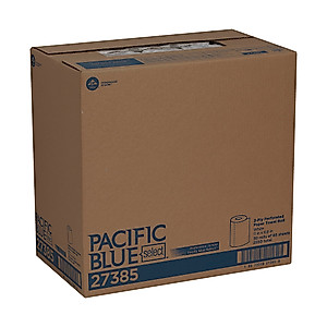 Pacific Blue Select 2-Ply Perforated Paper Towel Rolls by GP PRO (Georgia-Pacific), 27385, 85 Sheets Per Roll, 30 Rolls Per Case