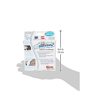 Warm Company Lite Steam-A-Seam 2 Double Stick Fusible Web: 1/2x20 Yds