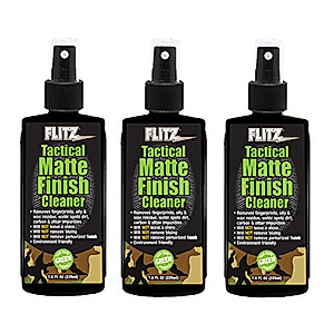 Flitz TM 81585-3A-3PK Tactical Matte Finish Cleaner, 7.6 oz., 3-Pack