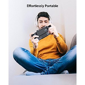 Antank Magnetic Power Bank Compatible with Steam Deck, 20000mAh 45W PD Fast 3.0 Charging Portable Battery Bank, External Battery Pack with Removable Magnetic Back Mount & Dual USB-C Cable