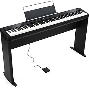 Casio Privia PX-S1100 88-key Digital Piano - Black with CS68 Stand