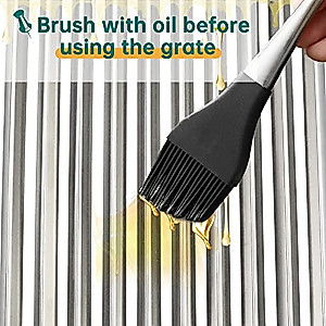 Kalomo 16”Grill Grate Replacement Heat Plates Shield BBQ Gas Grill Parts for 4 Burner Dyna-Glo DGF493BNP DGF493PNP DGB494SPB, Kenmore 146.23678310 146.23681310 146.23679310, Backyard BY13-101-001-12