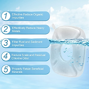 Bravelk Cat Water Fountain Filter, 16 Pack Replacement Filters & 16 Pack Replacement Pre-Filter Sponges for 95oz/2.8L Automatic Pet Fountain Cat Water Fountain Dog Water Dispenser