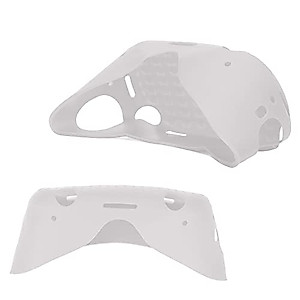 VR Glasses Silicone Lens Cover, Collision Proof Anti Scratch Washable VR Protective Cover for Oculus Quest 2(Grey)