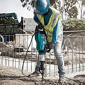 Makita HM1512 45 lb. AVT® Demolition Hammer, accepts 1-1/8" Hex bits