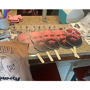 Generic Big Head Cutouts - Head on a Stick - Big Heads on a Stick - face on a Stick - Cardboard Head Cutout - Graduation Head Cutout, S-19382