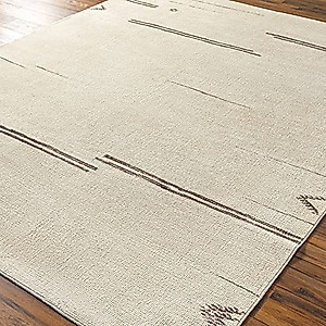 Becki Owens x Surya Rivi Moroccan Area Rug , 7'10" x 10', Beige