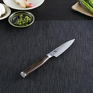 Shun Paring Knife Cutlery Premier, Small, Pakkawood