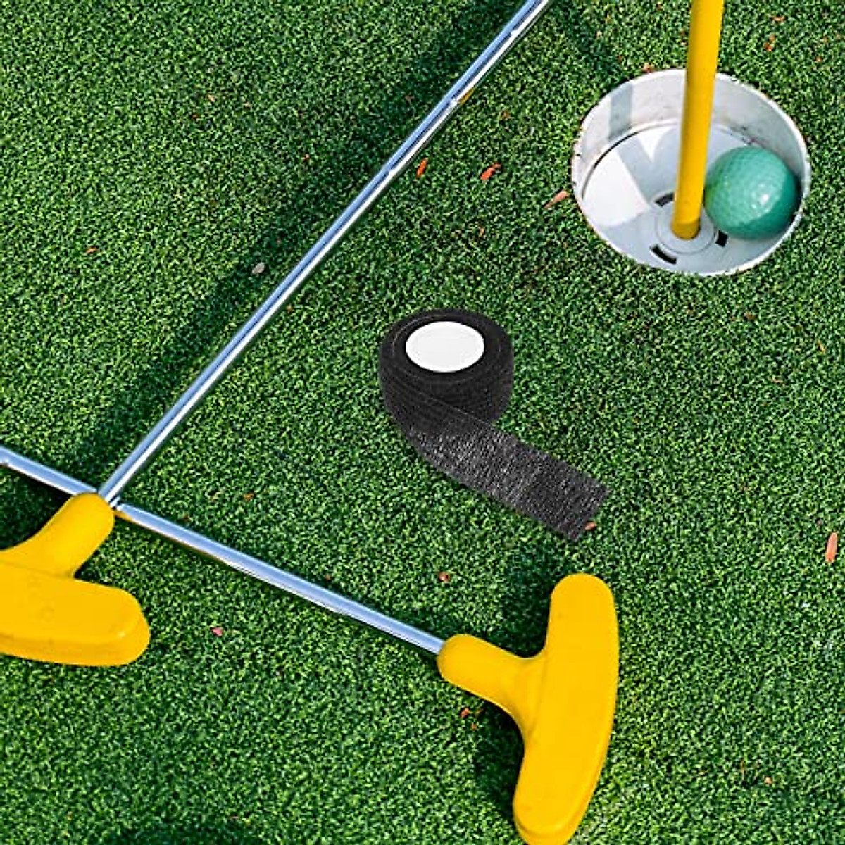 VANZACK Athletic Tape 1 Roll Finger Foot Tape Head Wraps Self Adhesive Sports Vet Tape Finger Tape Tensor Bandages Calf Stretch Supplies Compression Lovers