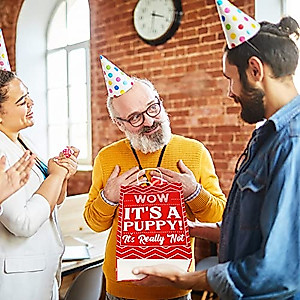 8 Pieces Funny Birthday Gift Bags Colorful Reusable Paper Bags Birthday Holiday Medium Large Rainbow Gift Wrap Baby Showers Bridal Showers Birthdays Easter Party Supplies Goodie Bags for Women Men