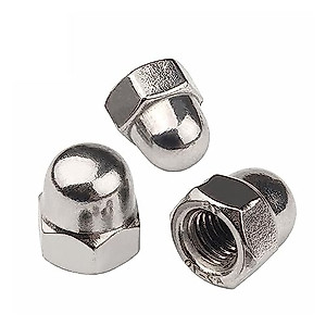 Acorn Cap Nut M3 M4 M5 M6 M8 M10 M12 M14 M16 M18 A2-70 Stainless Steel Decorative Cap Nuts Caps Covers (Size : M4)