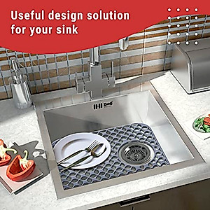 Kitchen Sink Mats 13.58" x 11.6" - Sink Protectors for Kitchen Sink - Sink Mats for Bottom of Kitchen Sink - Sink Mats and Protectors - Kitchen Sink Protector