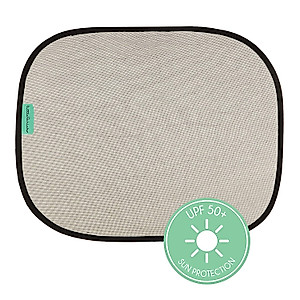 Little Chicks Static Cling Car Window Shades UPF 50+ Sun Protection - 2 Pack - Model CK103