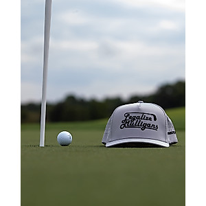SHANKITGOLF Legalize Mulligans Funny Golf Hat Adjustable Golf Hat Mens One Size Fits All Gray