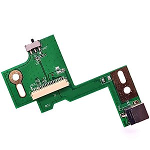 Deal4GO DC Power Jack Switch Board Charging Port Replacement for ASUS N53 N53S N53SM N53SV N53SN N53J N53T N53D N53DA N53JL N53SQ N53SI N53SL0