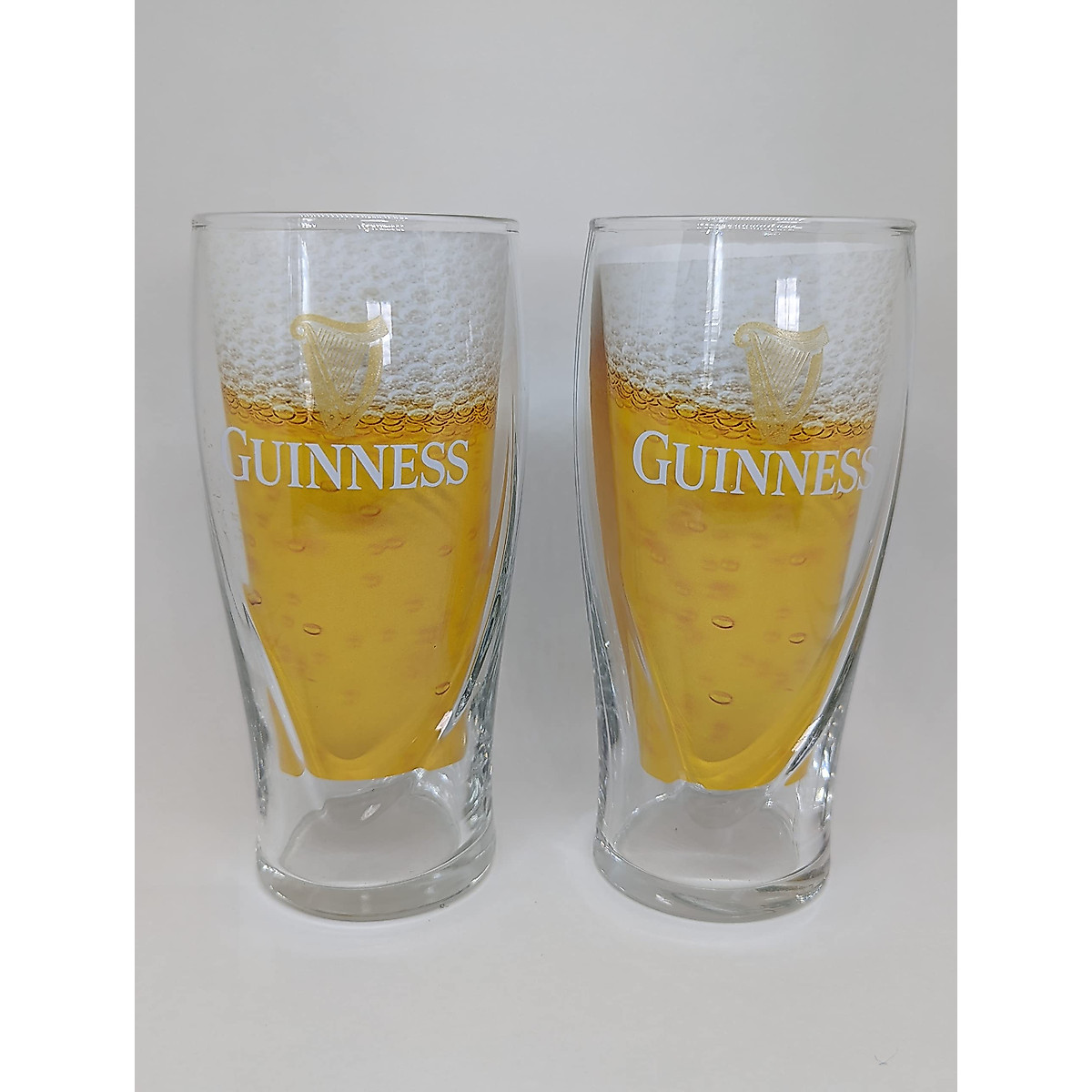 Guinness Signature Pub Edition Gravity Glass - 20 Ounce - Set of 4