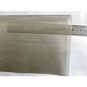 Copper Mesh Gauze Tulle Type Fabric Shielding RFID Reducing EMI EMF Usable in Wall Render or Concrete or Window Transparent Clear Feature 39x43 inch