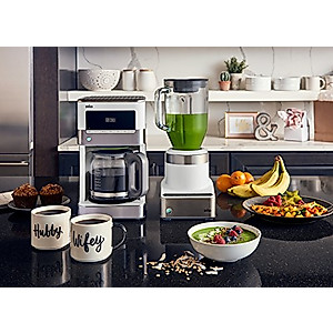 Braun JB7350 WHS PureMix Power Countertop Blender with Thermal Resistant Glass Jug, 56 Fl. Oz, White