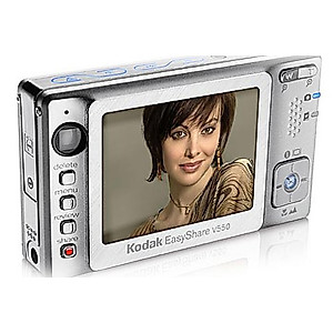 Kodak Easyshare V550 5 MP Digital Camera with 3xOptical Zoom (Silver)