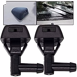 BOLNEY 2pcs Car Front Window Windscreen Wiper Washer Nozzles Jet Wiper Nozzle,for Volvo S60 I (384) 2000-2010 30655606 8620256,Car Wiper Nozzles