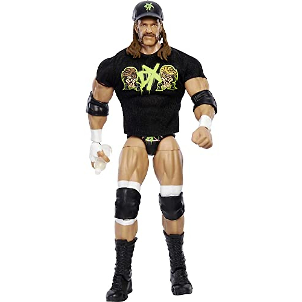 Mattel WWE Triple H Ultimate Edition Fan TakeOver Action Figure with ultimate articulation, life-like detail, and accessories, 6-Inches