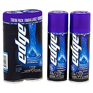 Edge Extra Moisturizing Shaving Gel, 198g