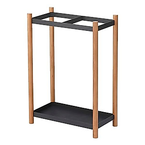 YAMAZAKI home Plain Umbrella Stand Black,