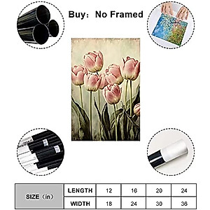 RMSGOZO Unframed Canvas Painting Pond Black Cat - Summer Oil Painting Art Printed Stretch Artwork, For Wall Art Aesthetic Decor 8 X 12 Inch