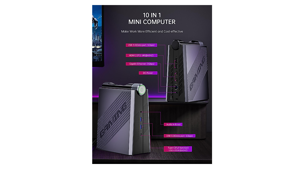 ACEMAGICIAN Mini Gaming PC - Unmatched Performance