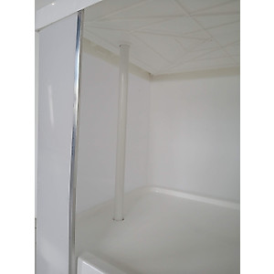 New Design ABS Promotion Table Plastic Hooks Portable Exhibition Display Counter for Trade Show