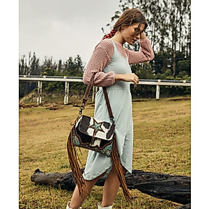 Myra Bag Twinkles Canvas & Hairon Bag S-4411