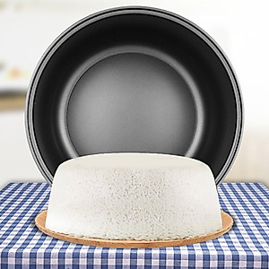 Rice Cooker Pot Inner Tank Alloy Pot Replacement Insert Liner Accessory for Rice Cooker Traditional Rice Cooker Bowl 2L