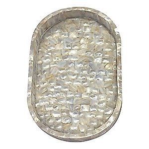 nu steel Oval Vanity MOP TRAY-INC11B