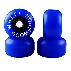 NOAHWOOD PRO Fingerboards Finger Skateboards(NW11s Kickflip Deck 97mmx34mm 5-Layer Colour Maple Wooden Handmade)+((Update 34.5mm ARK-i Trucks)+(NW iii Logo Handmade Wheels) (Noahwood vii)