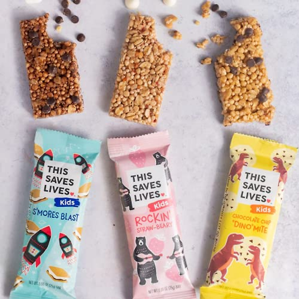 This Saves Lives Snack Bars (Variety Pack, 0.88 Ounce (Pack of 15))