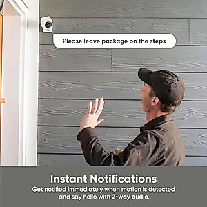 Wyze Cam Outdoor Starter Bundle v2 (1 Camera + Base Station) - 1080p HD Wireless Home Security Camera, Battery-Powered, IP65 Rated, Color Night Vision, 2-Way Audio, Compatible with Alexa & Google