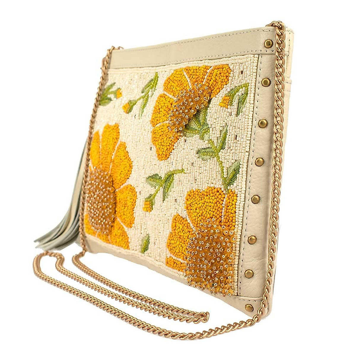 Mary Frances Petal Pusher Crossbody Handbag