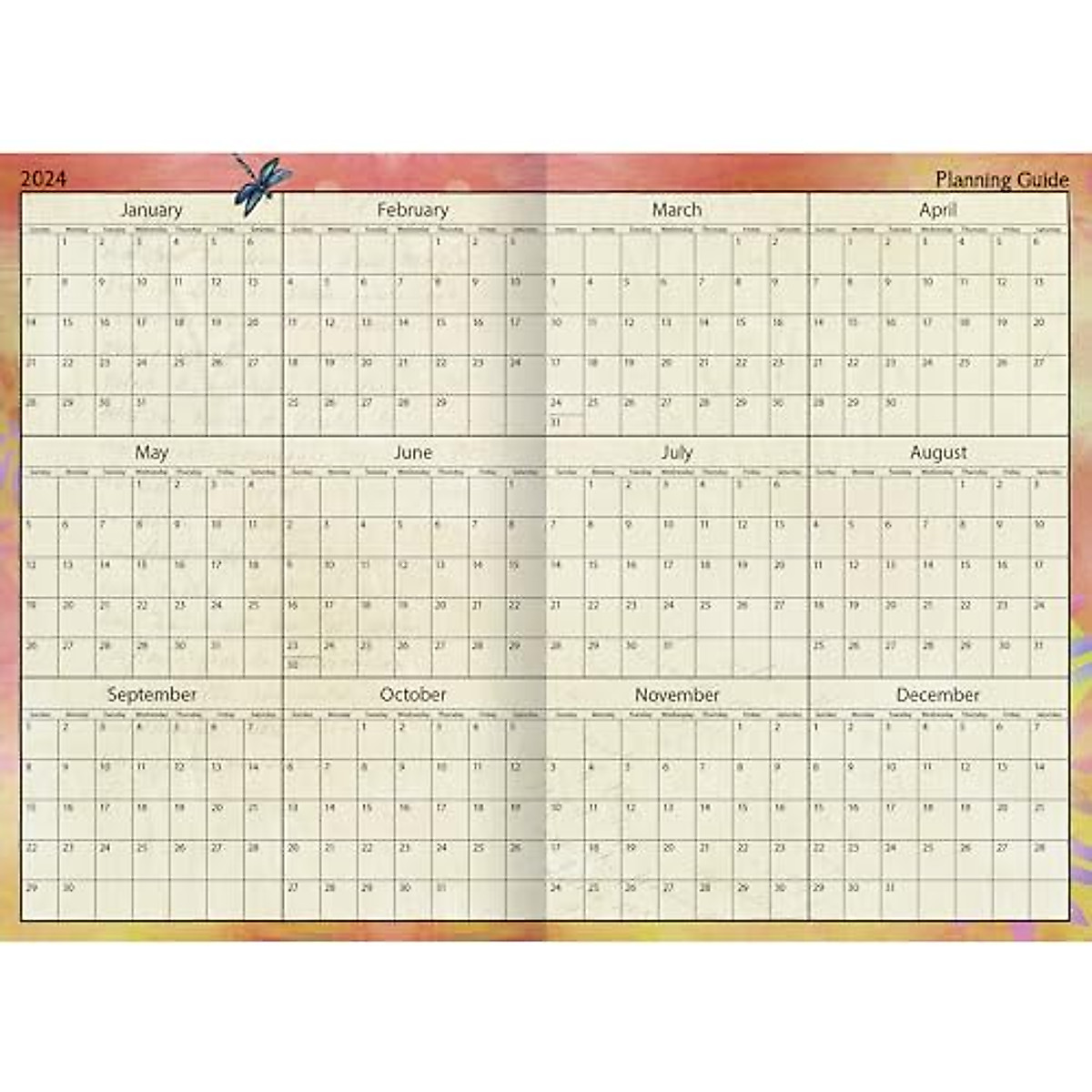 LANG Color My World 2024 Monthly Pocket Planner (24991003178)