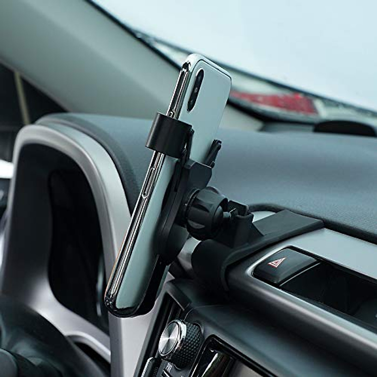 ITrims (Black Car Phone Holder for Toyota RAV4, Air Vent Phone Holder, Black Car Vents Holds Mount for for Toyota RAV4 2013 2014 2015 2016 2017 2018,Car Phone Mount for Most Smartphones