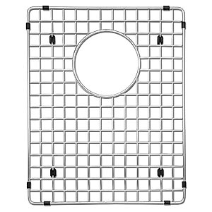 Blanco 223189 Stainless Steel Sink Grid (Precision & Precision 10 1-3/4 Bowl right bowl & Quatrus 518169) Accessory, 15.44" L X 12.44" W X 1.34" D