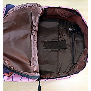 XIXISA Anime Nezuko Shinobu Kanroji Inosuke Cosplay School Backpack with Pencil Case Anime Backpacks for Teens